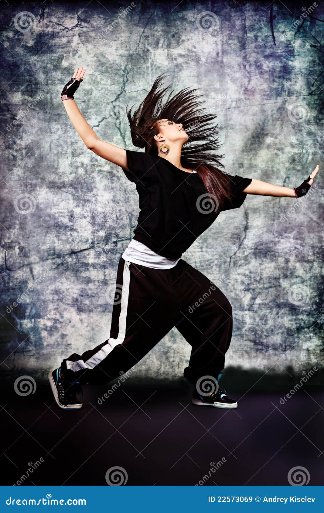 Flying hair stock image. Image of emotional, culture - 22573069