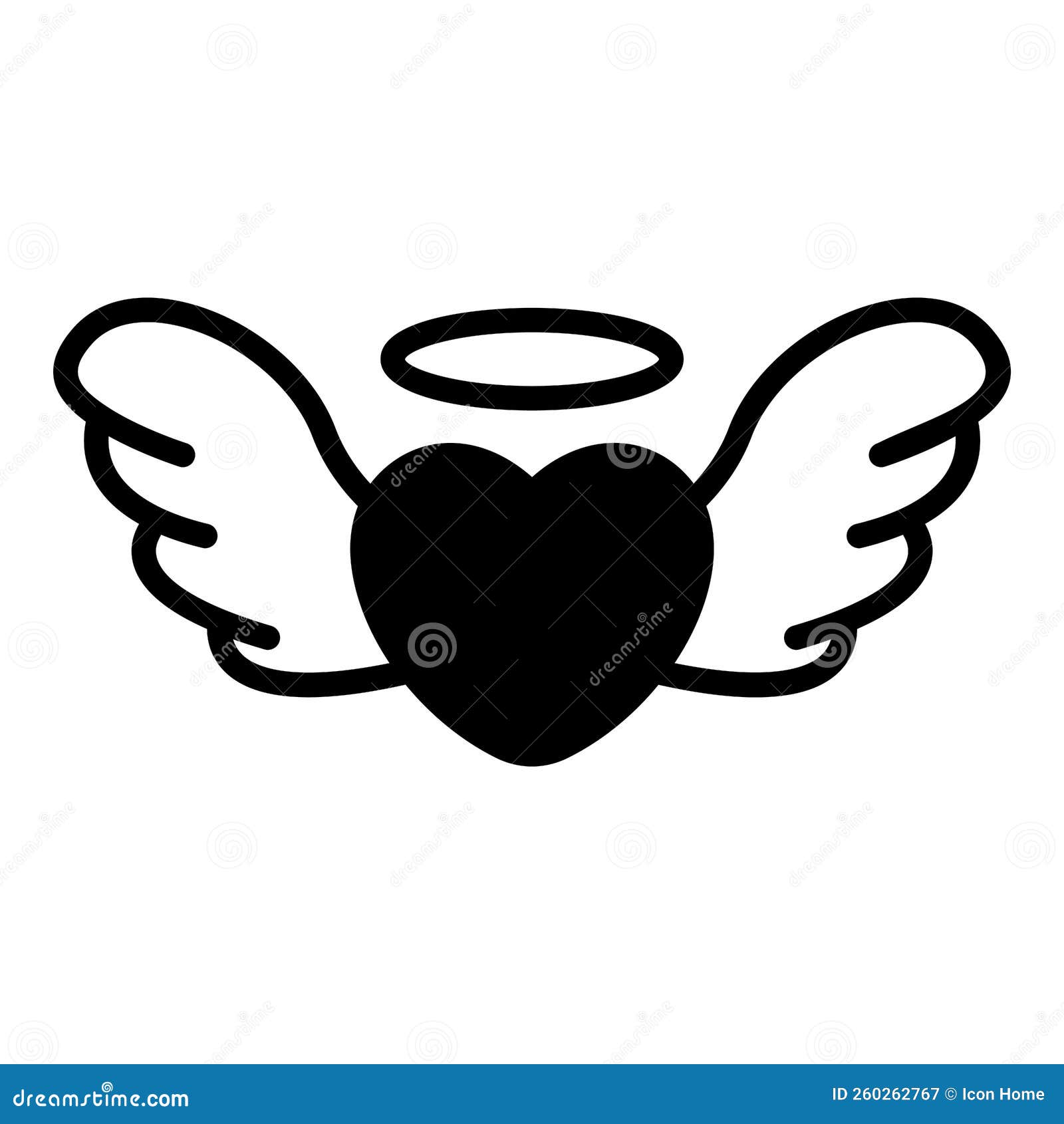 Flying Angle With Yellow Star Hand Drawn Cartoon Vector | CartoonDealer ...