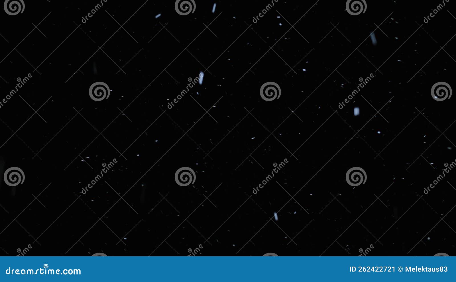 Flying Heavy Snow on a Black Background of the Night Sky Stock Video ...