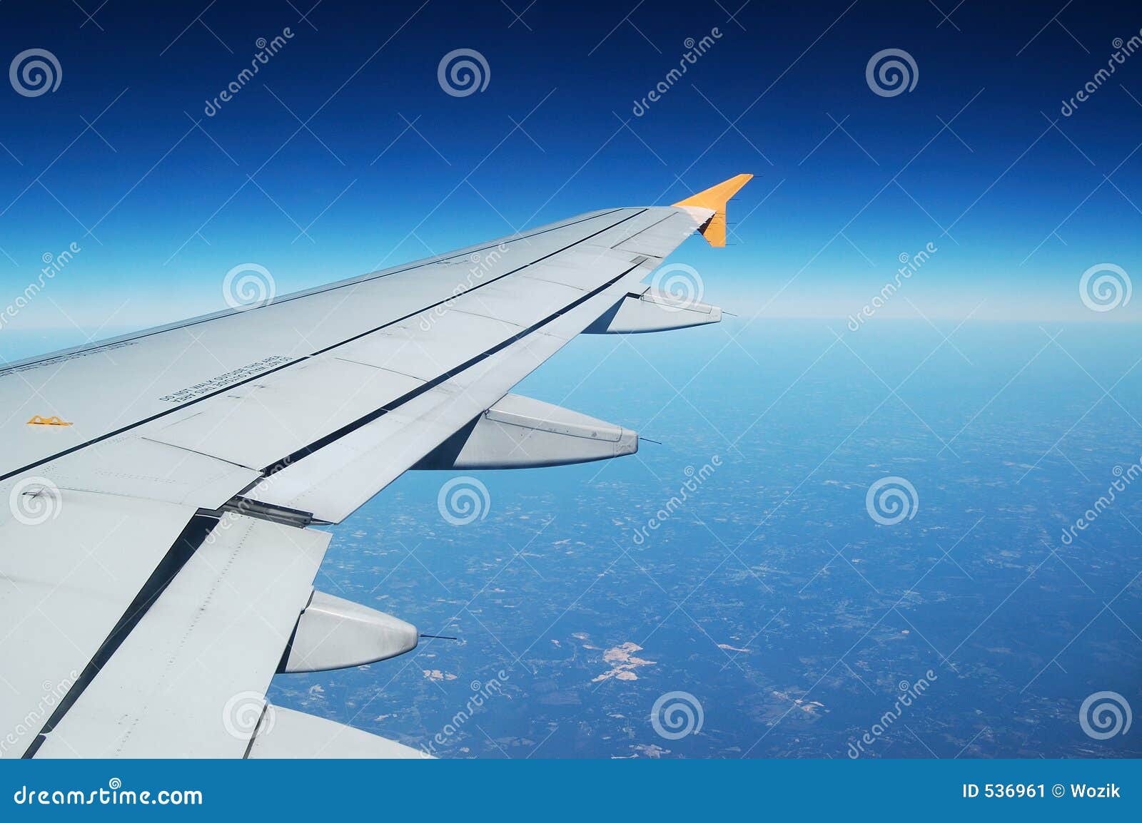 Flying high stock image. Image of heaven, earth, wing, pilot - 536961