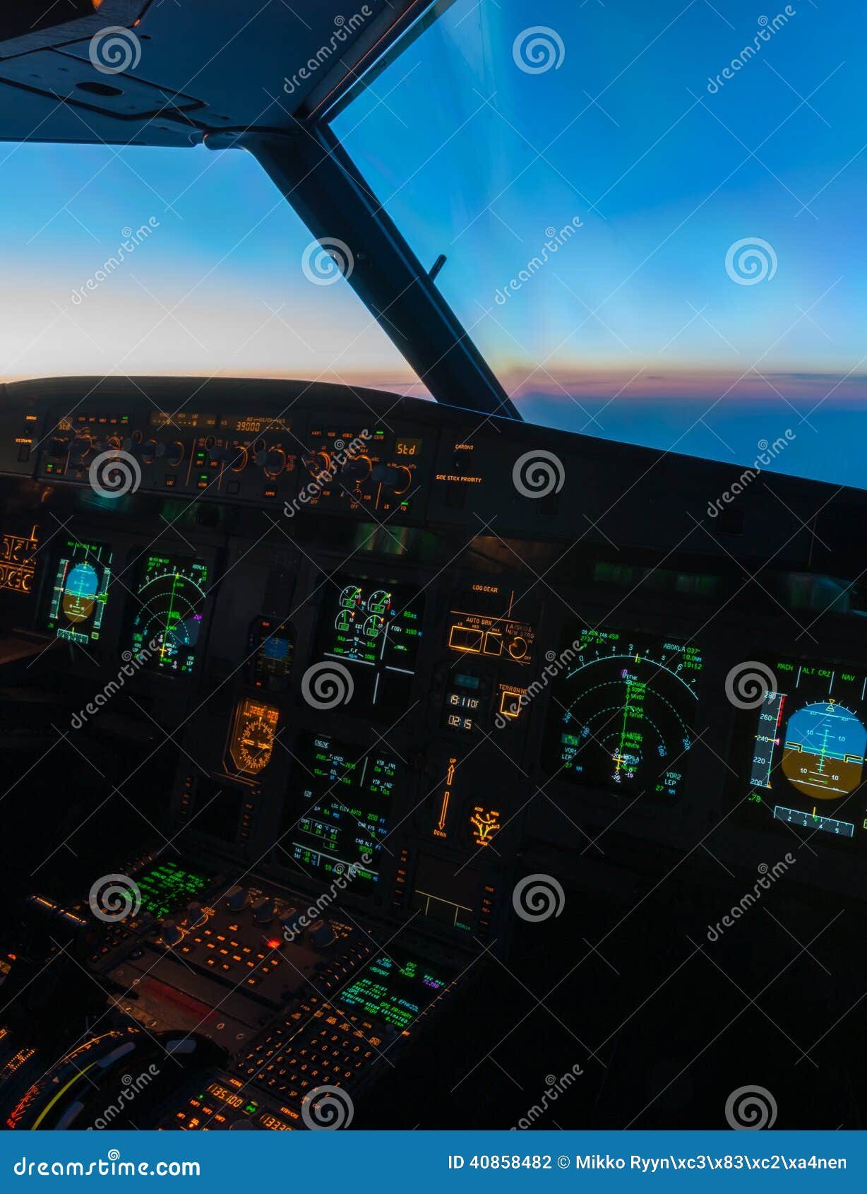 Flying High stock photo. Image of airborne, commercial - 40858482