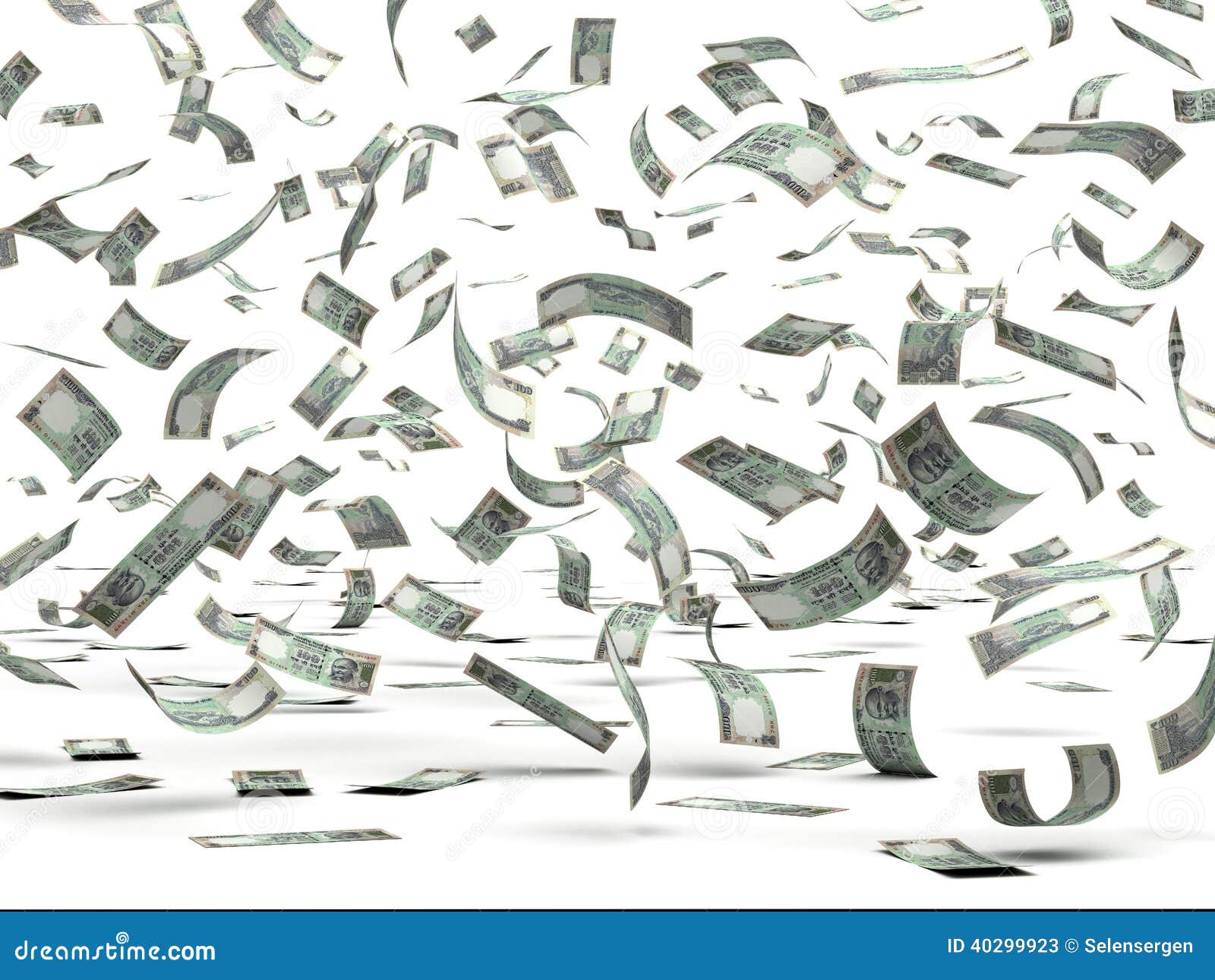 Flying Indian Rupee Royalty-Free Stock Photo | CartoonDealer.com #35400141