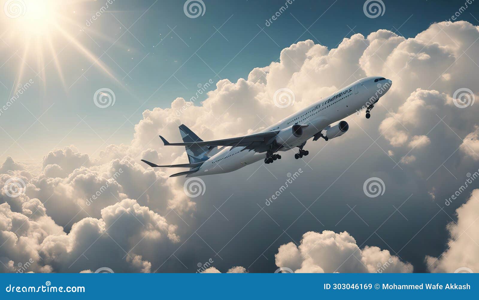 Flying In The Information Clouds Loopable Stock Videocloud Computing ...