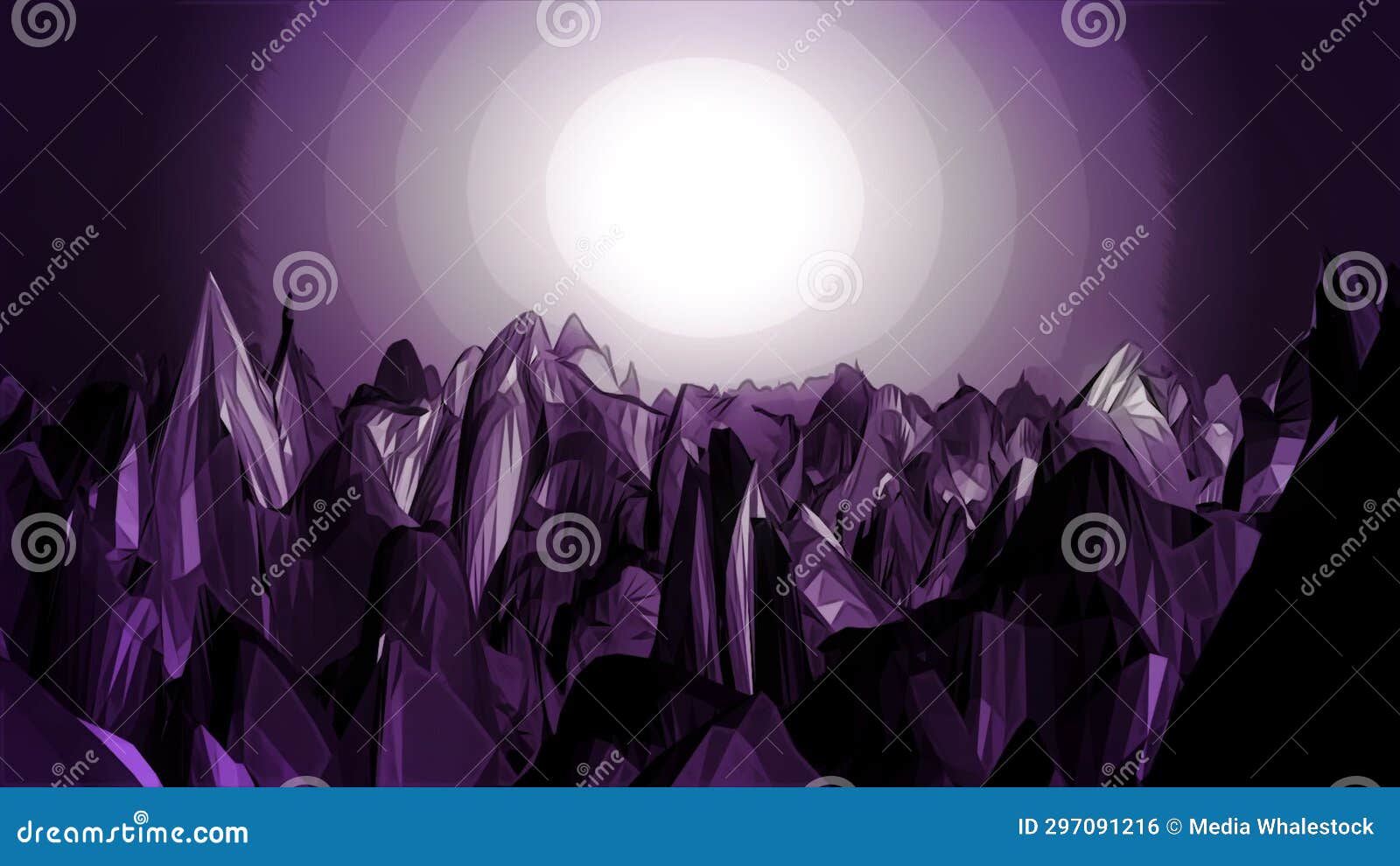 Flying Inside Dark Underground Cave with Sharp Rock Formations ...