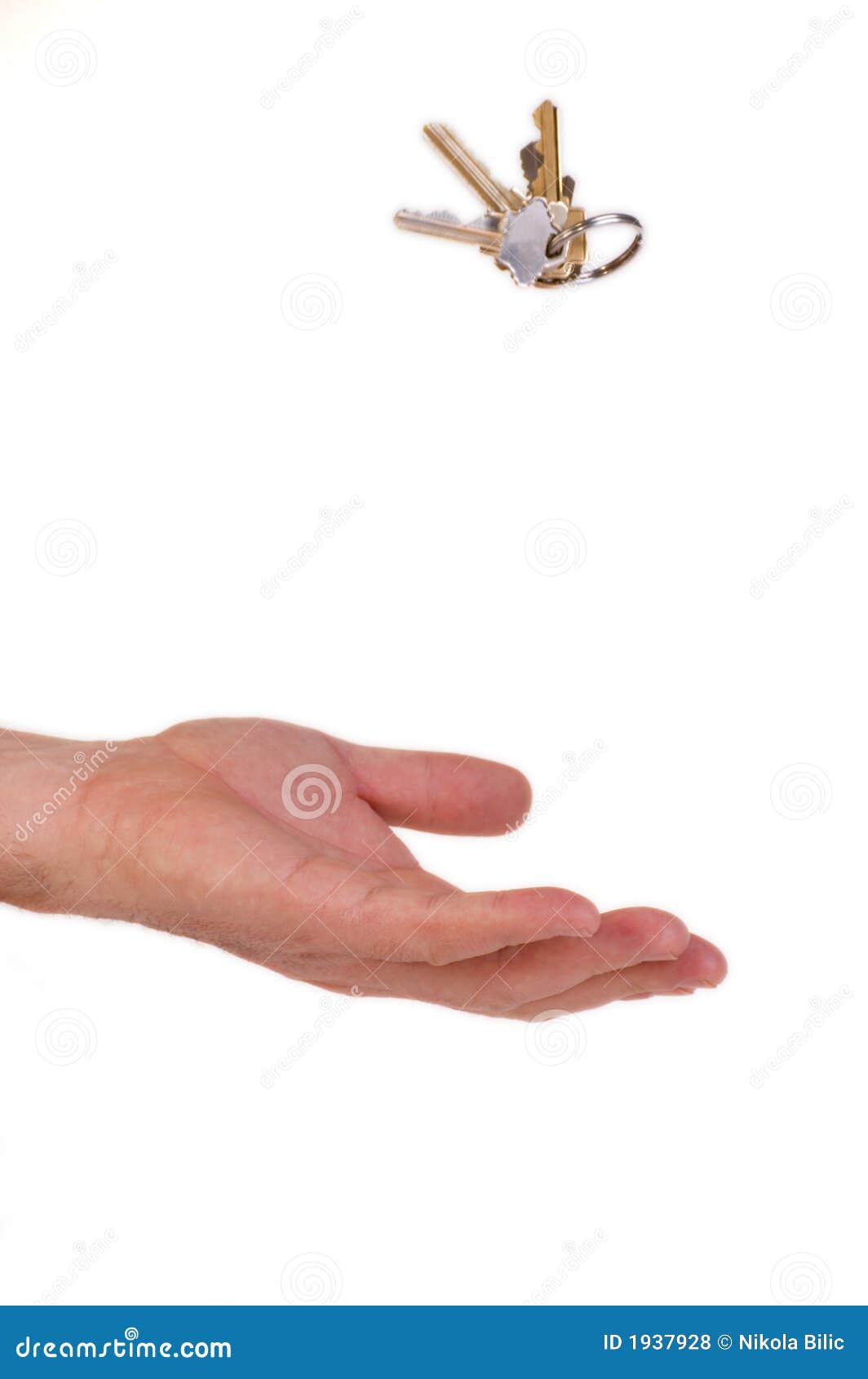 Flying keys stock photo. Image of estate, throw, entry - 1937928