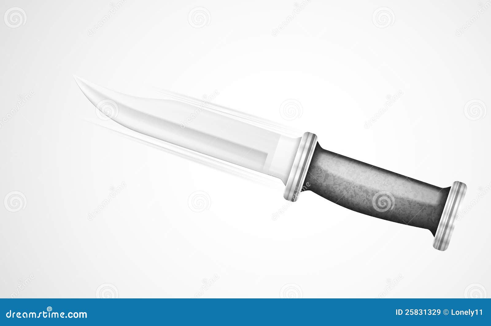 Flying Knife Icon, Icon Cartoon Vector Illustration | CartoonDealer.com ...