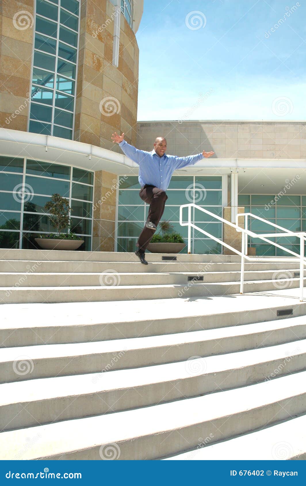 Flying Leap stock photo. Image of suit, dressy, atire, black - 676402