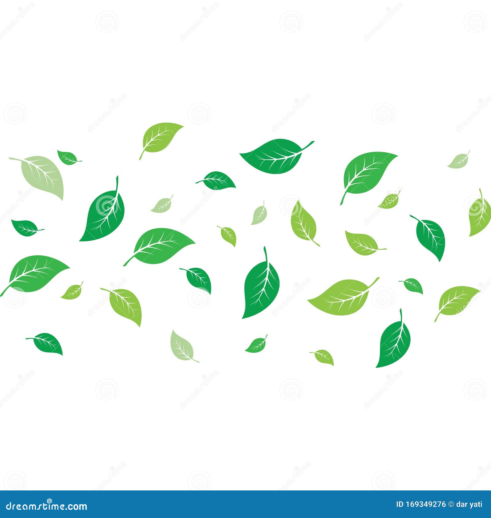 Flying Leaves Logo Vector Template.design for Stock Vector ...