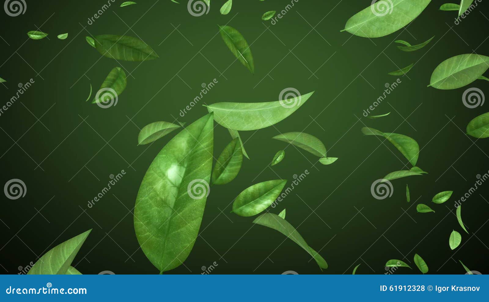 Flying Leaves in Looped Animation. Stock Footage - Video of nature ...