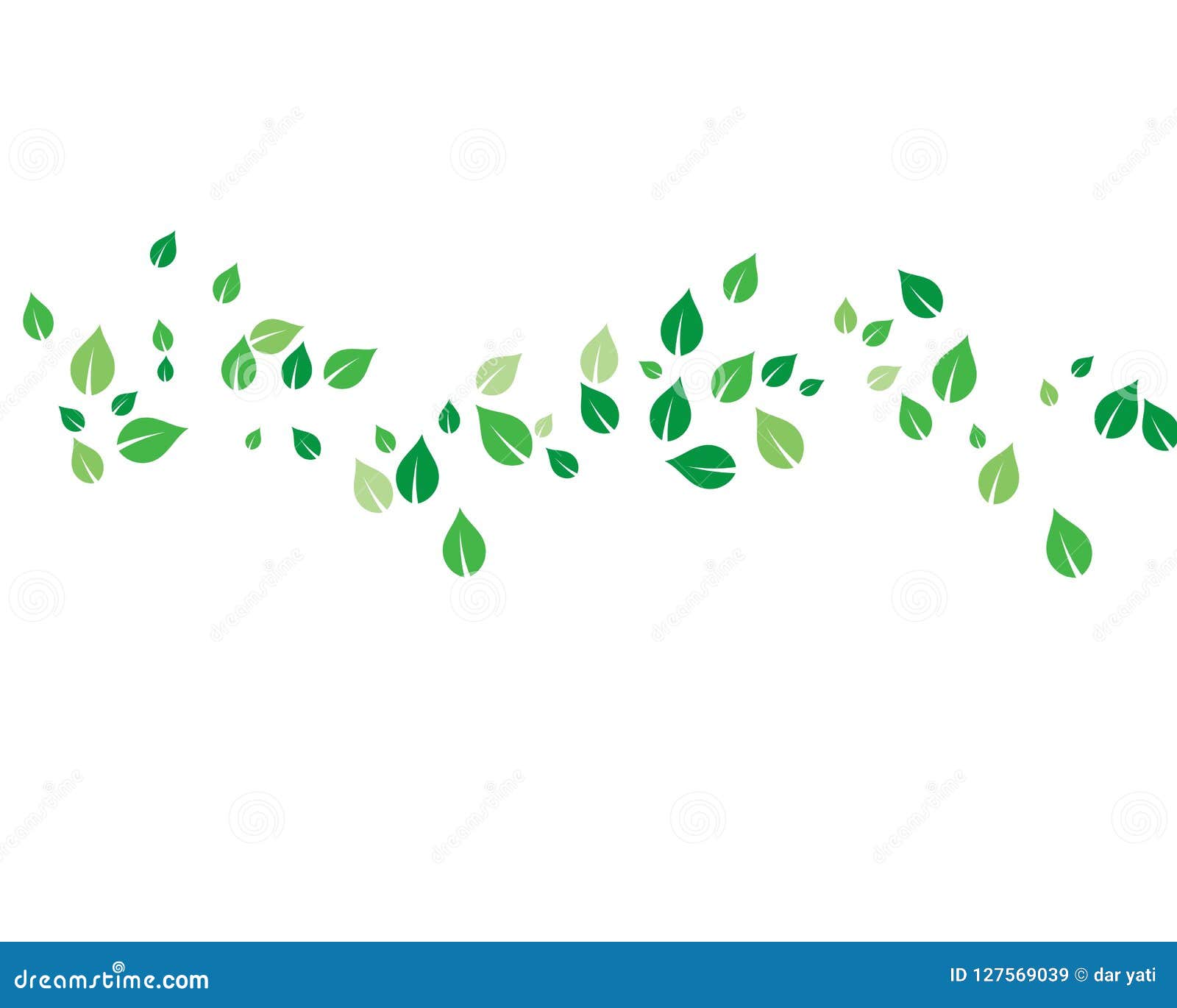 Flying leaves vector stock vector. Illustration of background - 127569039