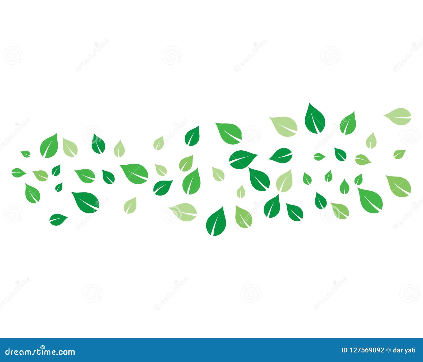 Flying leaves vector stock vector. Illustration of leaves - 127569092