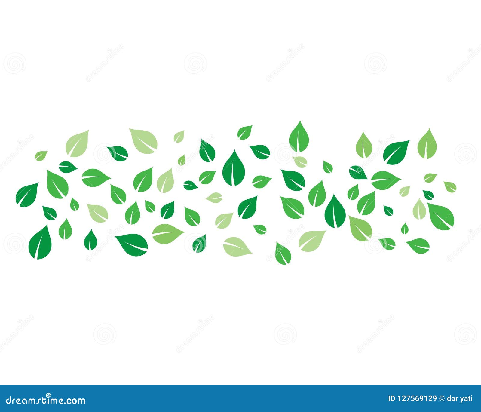 Flying leaves vector stock vector. Illustration of background - 127569129