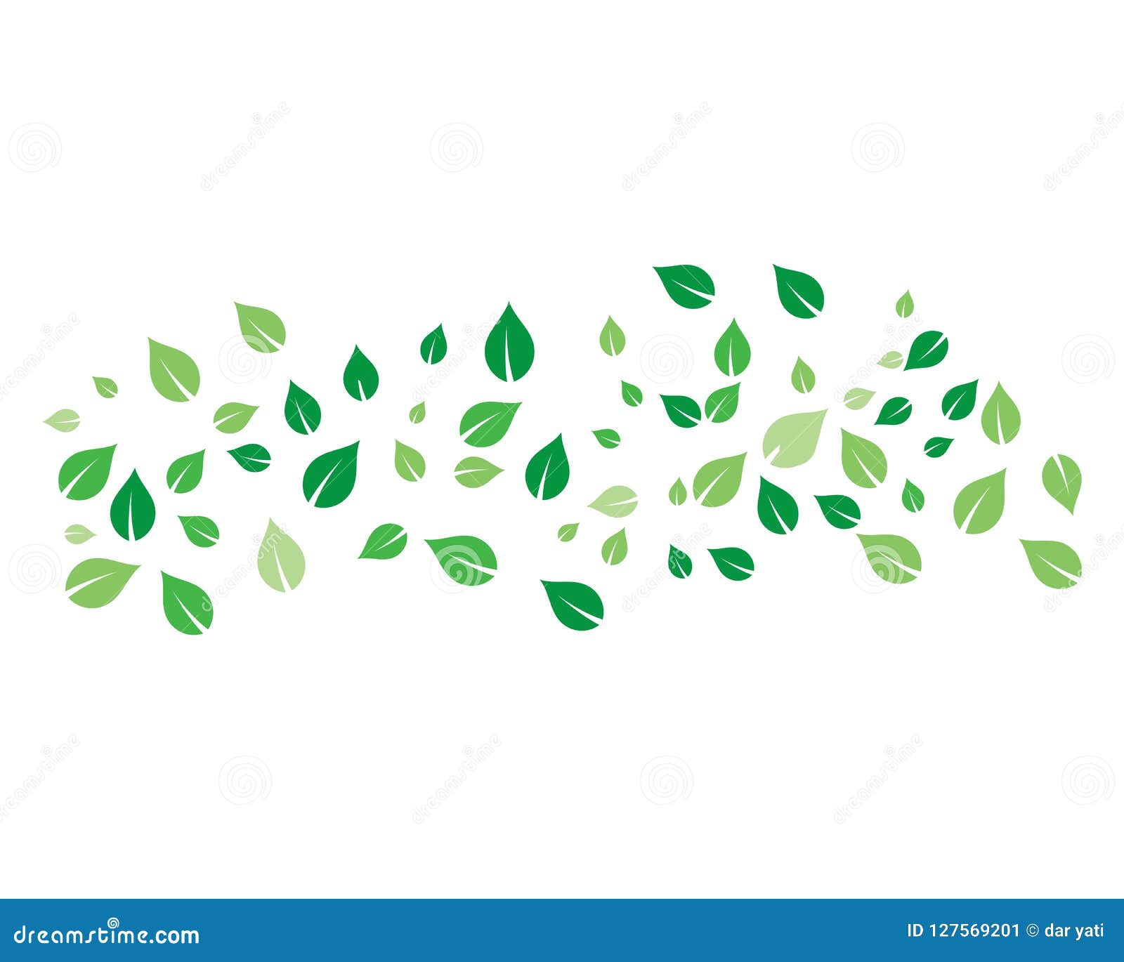 Flying leaves vector stock vector. Illustration of holiday - 127569201