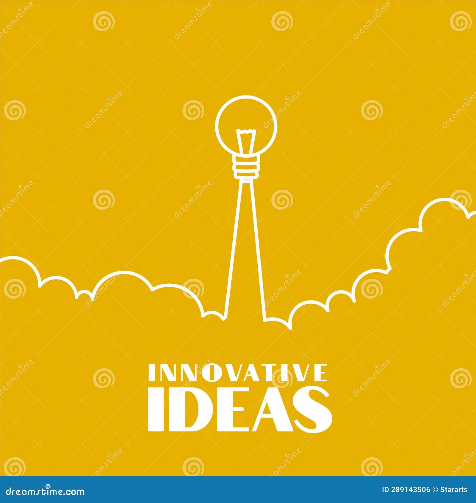 Invention Idea Innovation Background Royalty-Free Illustration ...