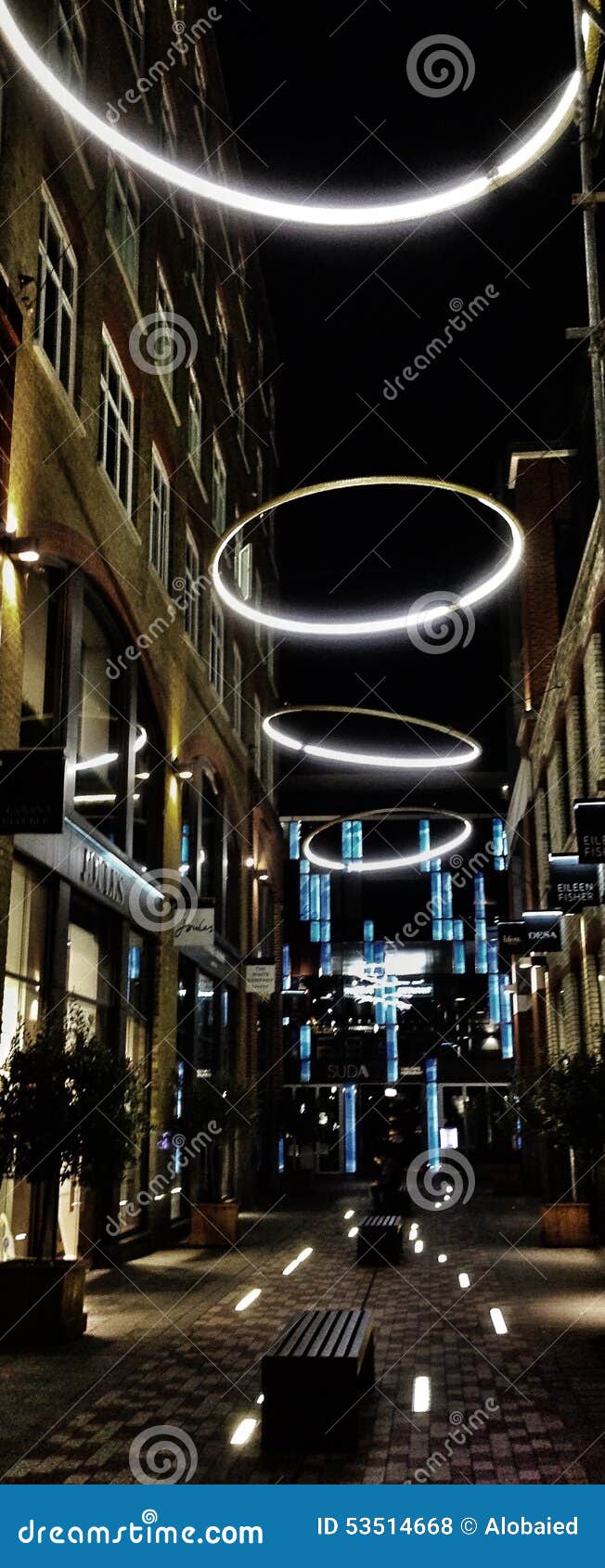 Flying Lights editorial stock photo. Image of lights - 53514668