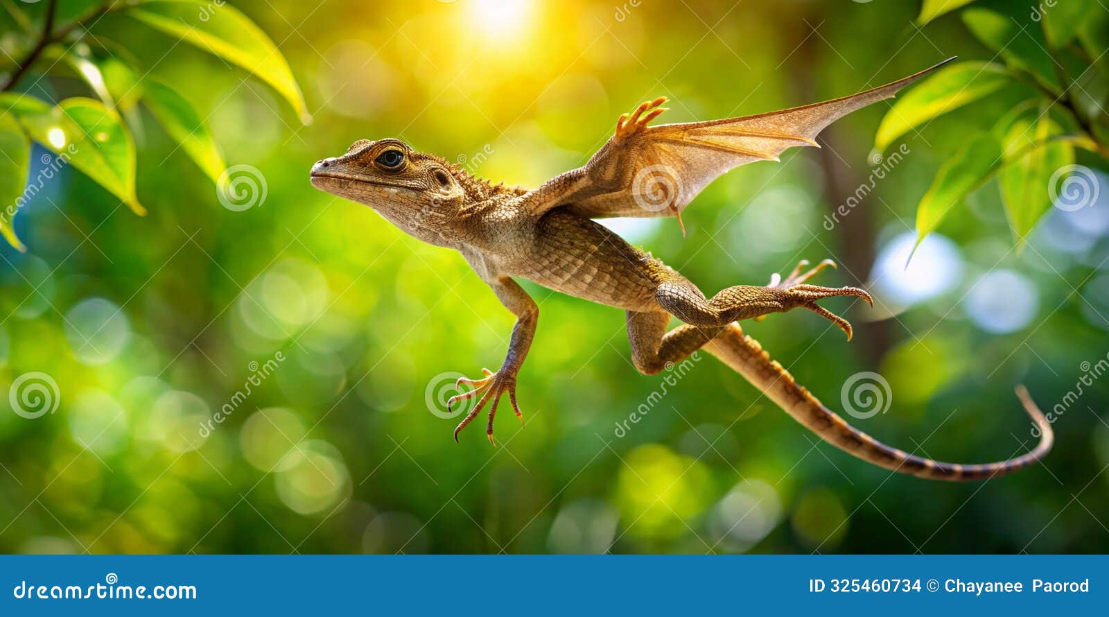 Flying Lizard Stock Photography | CartoonDealer.com #48747992