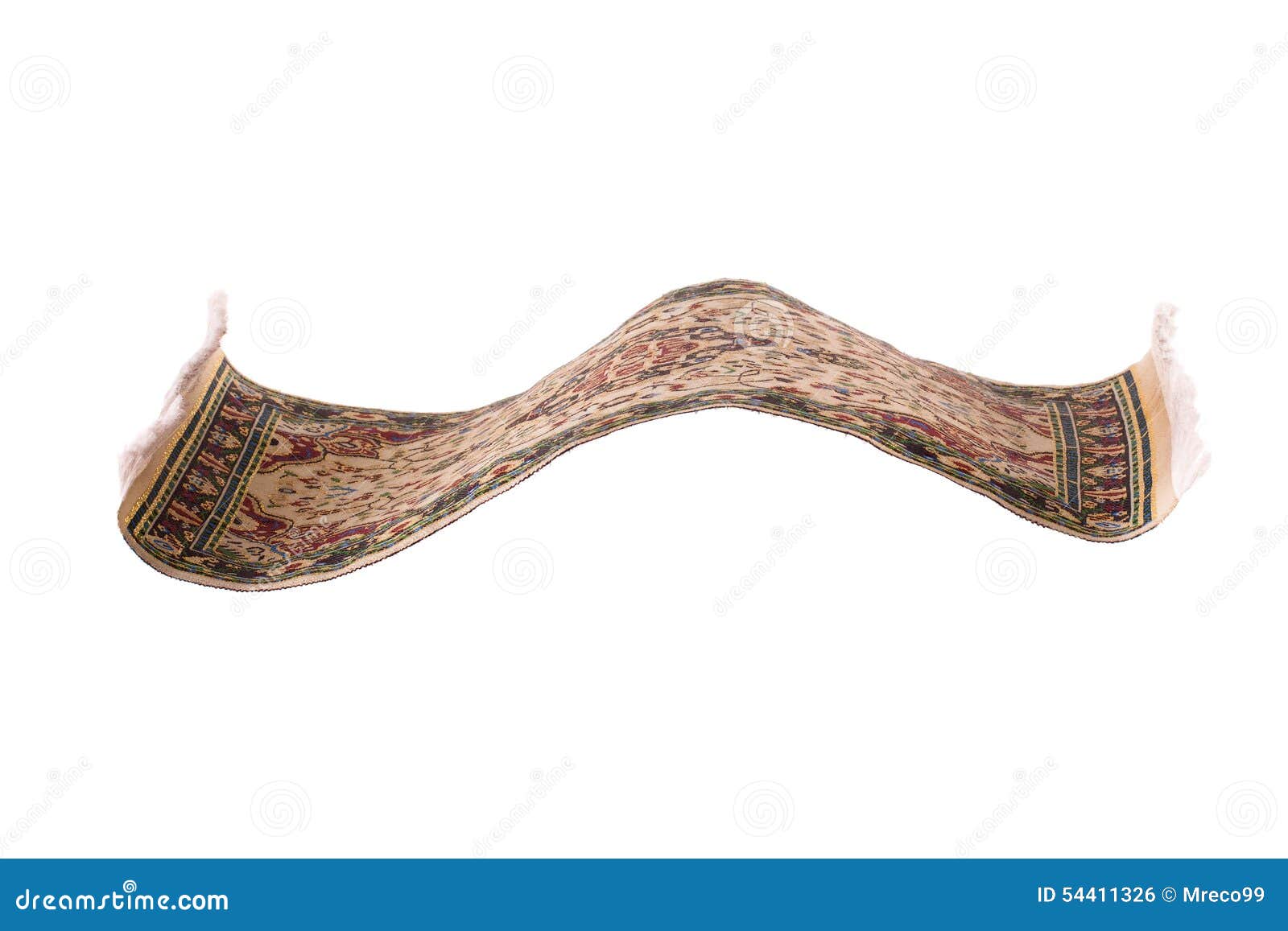 Flying Magic Carpet Isolated Stock Photo - Image of carpet, isolated ...