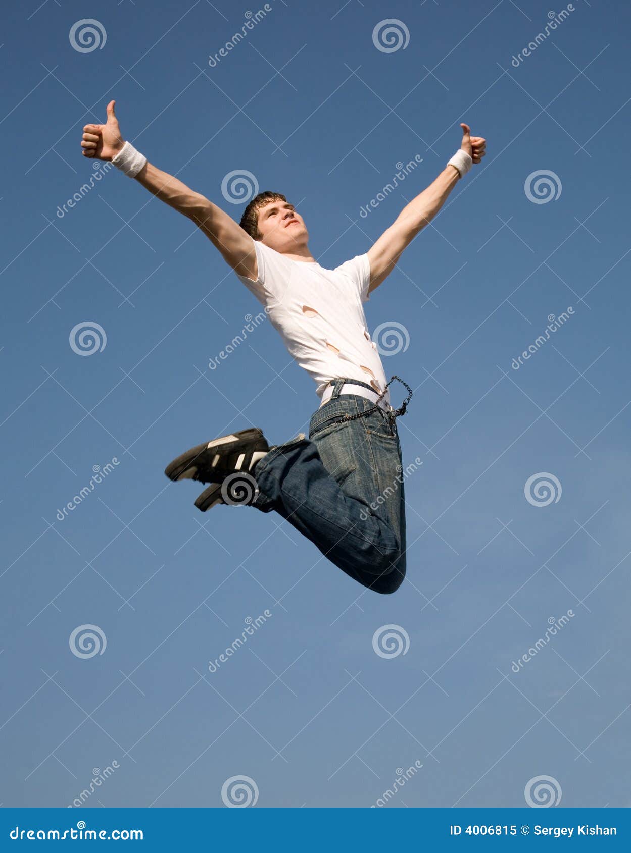 Flying man stock image. Image of excitement, body, active - 4006815