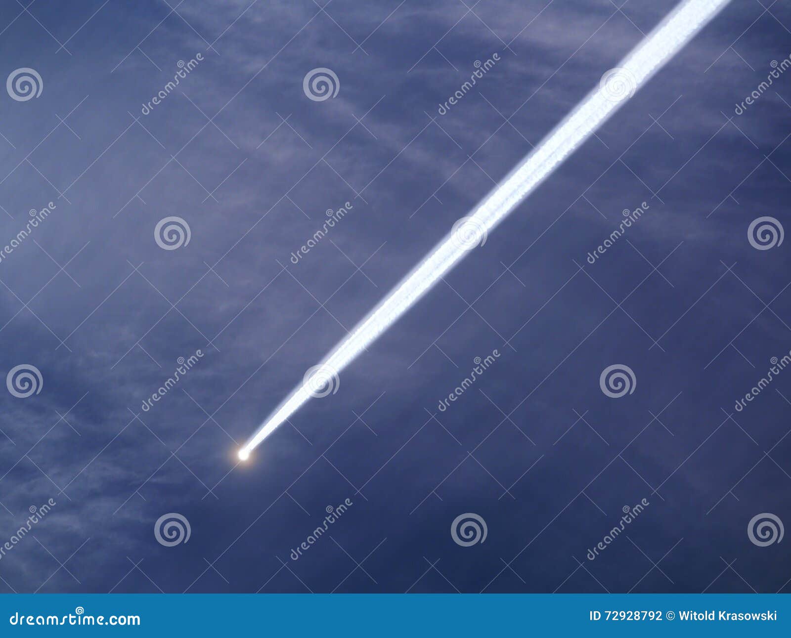 Flying meteor stock photo. Image of smog, glowing, earth - 72928792