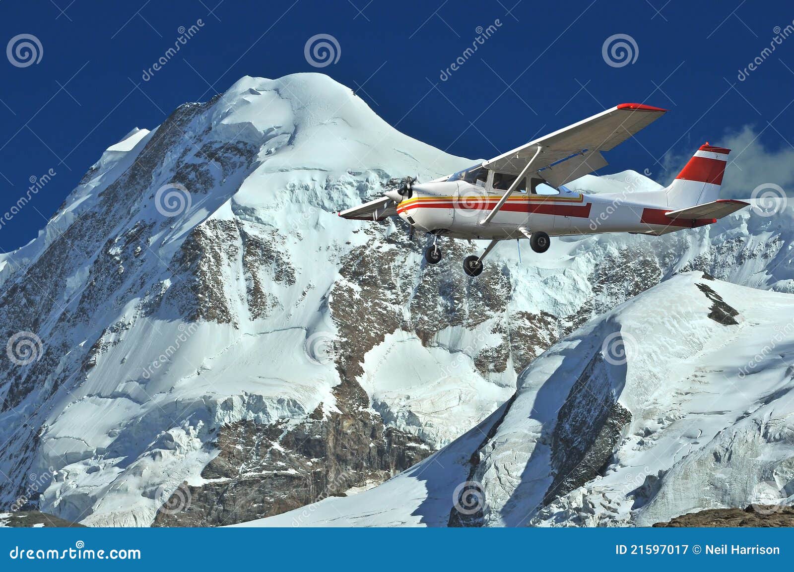 Flying in the mountains stock image. Image of amazing - 21597017