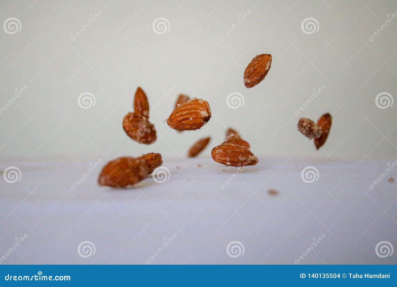 Flying nuts ! stock photo. Image of nuts, white, flying - 140135504