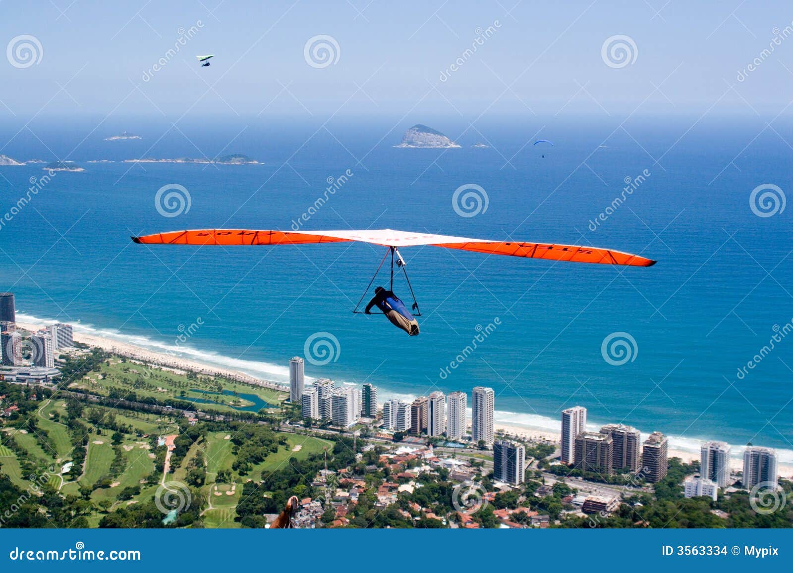 Flying Over Beach stock photo. Image of beach, flight - 3563334