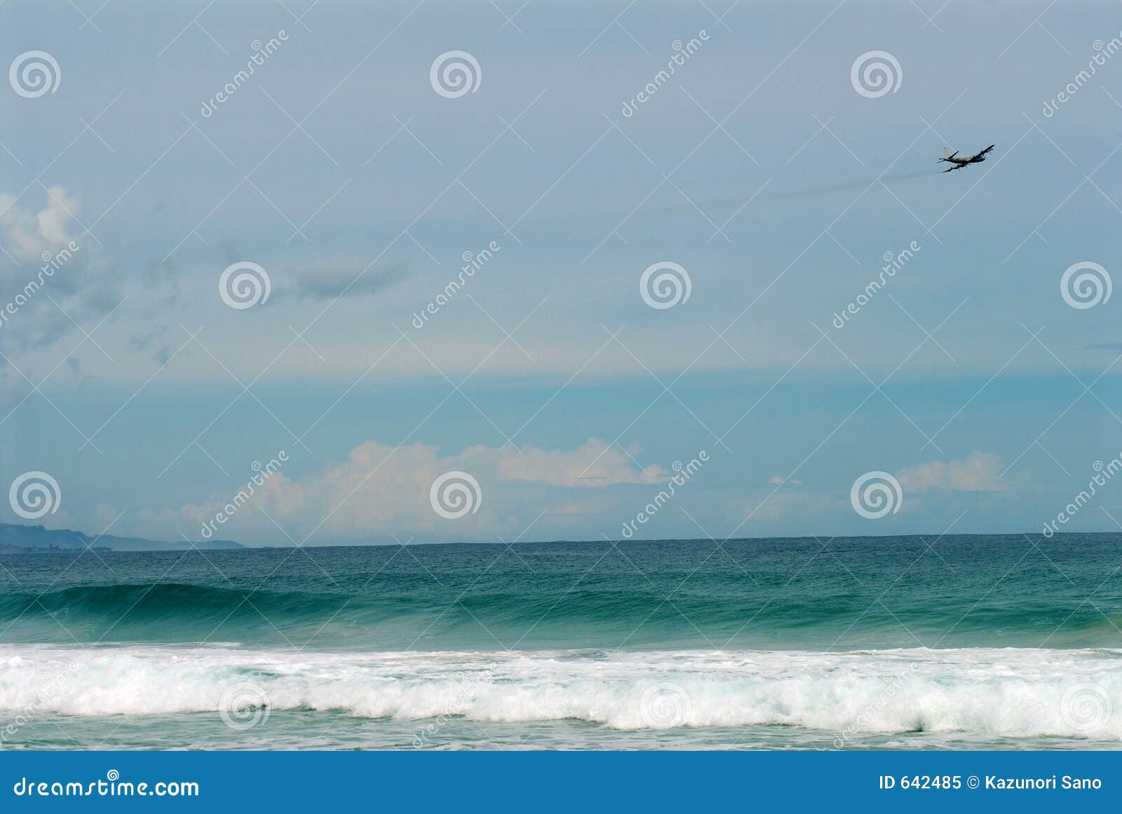 Flying Over The Beach Picture. Image: 642485