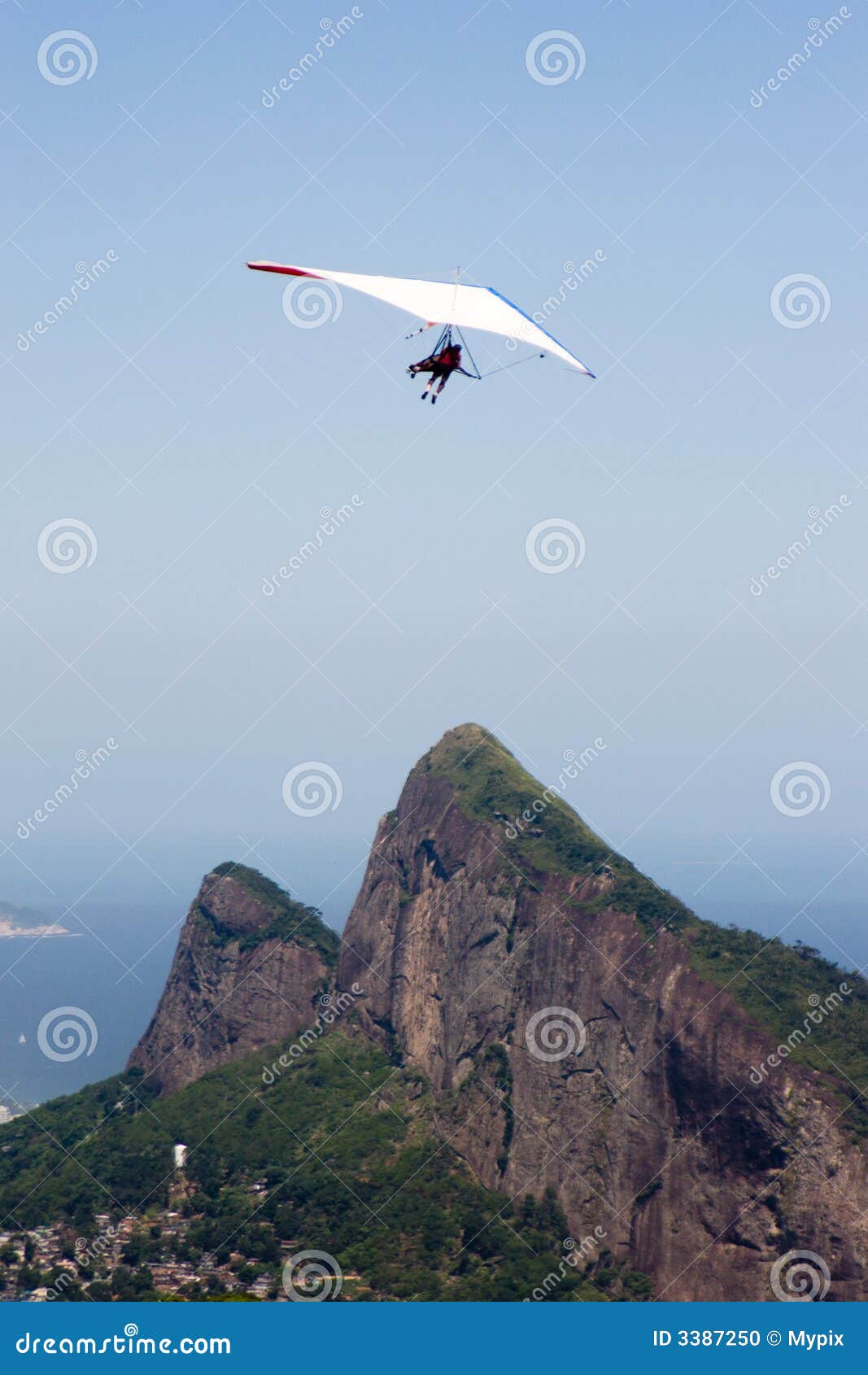 Flying Over Mountains stock photo. Image of brazil, clear - 3387250
