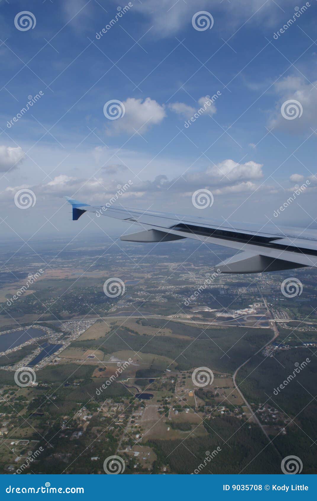 Flying Over Tampa, florida stock photo. Image of landscape - 9035708
