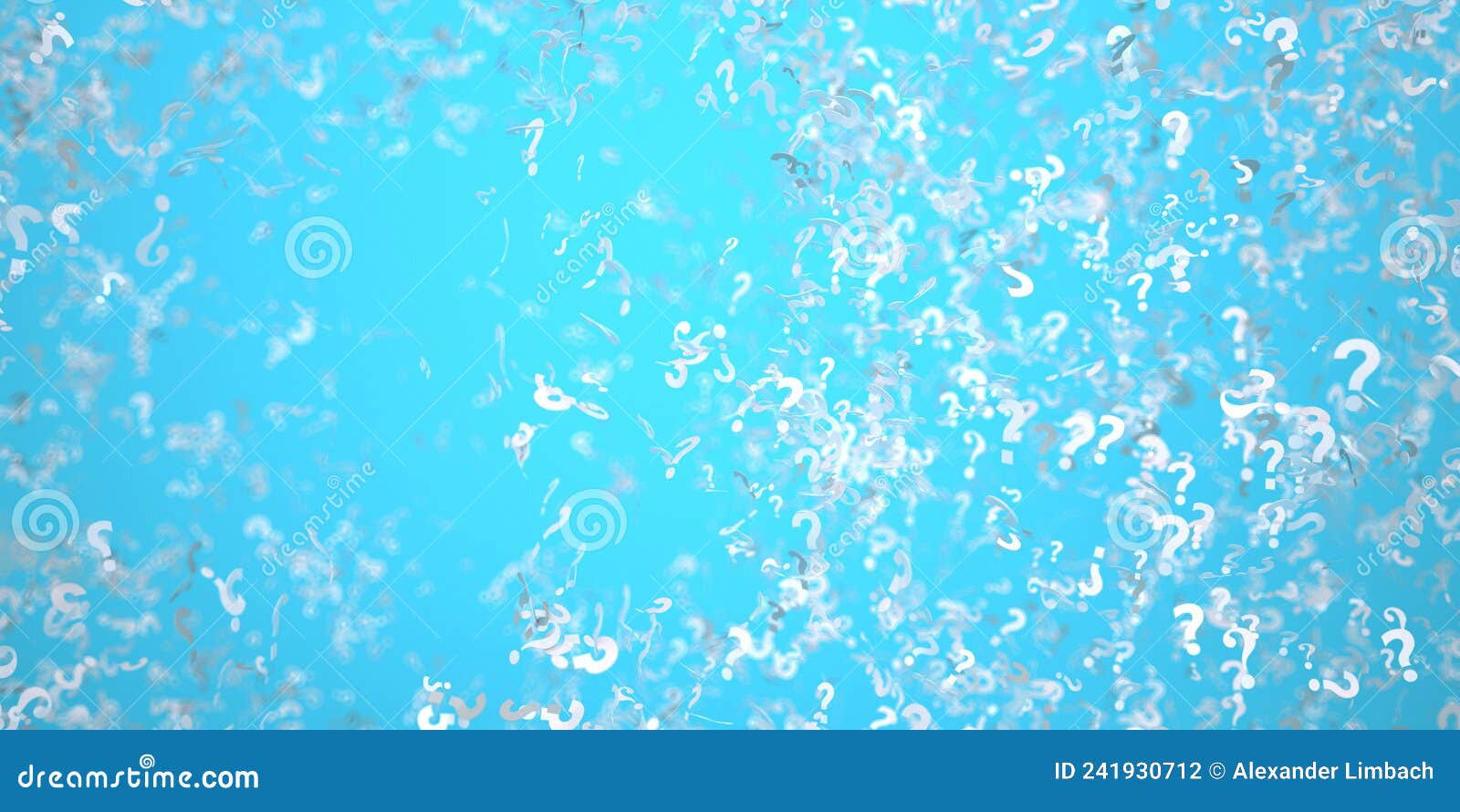 Flying Paper Question stock illustration. Illustration of creative ...