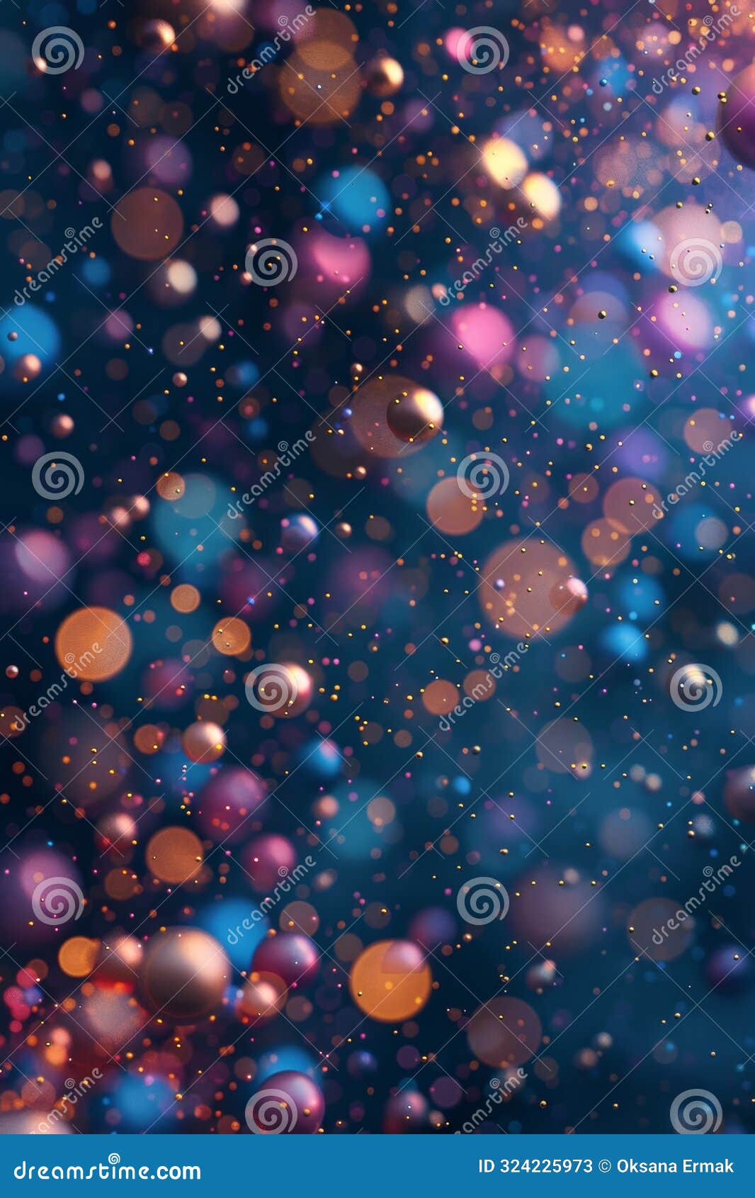 Flying Particles and Sprinkles Background, Exploding Confetti, Shiny ...