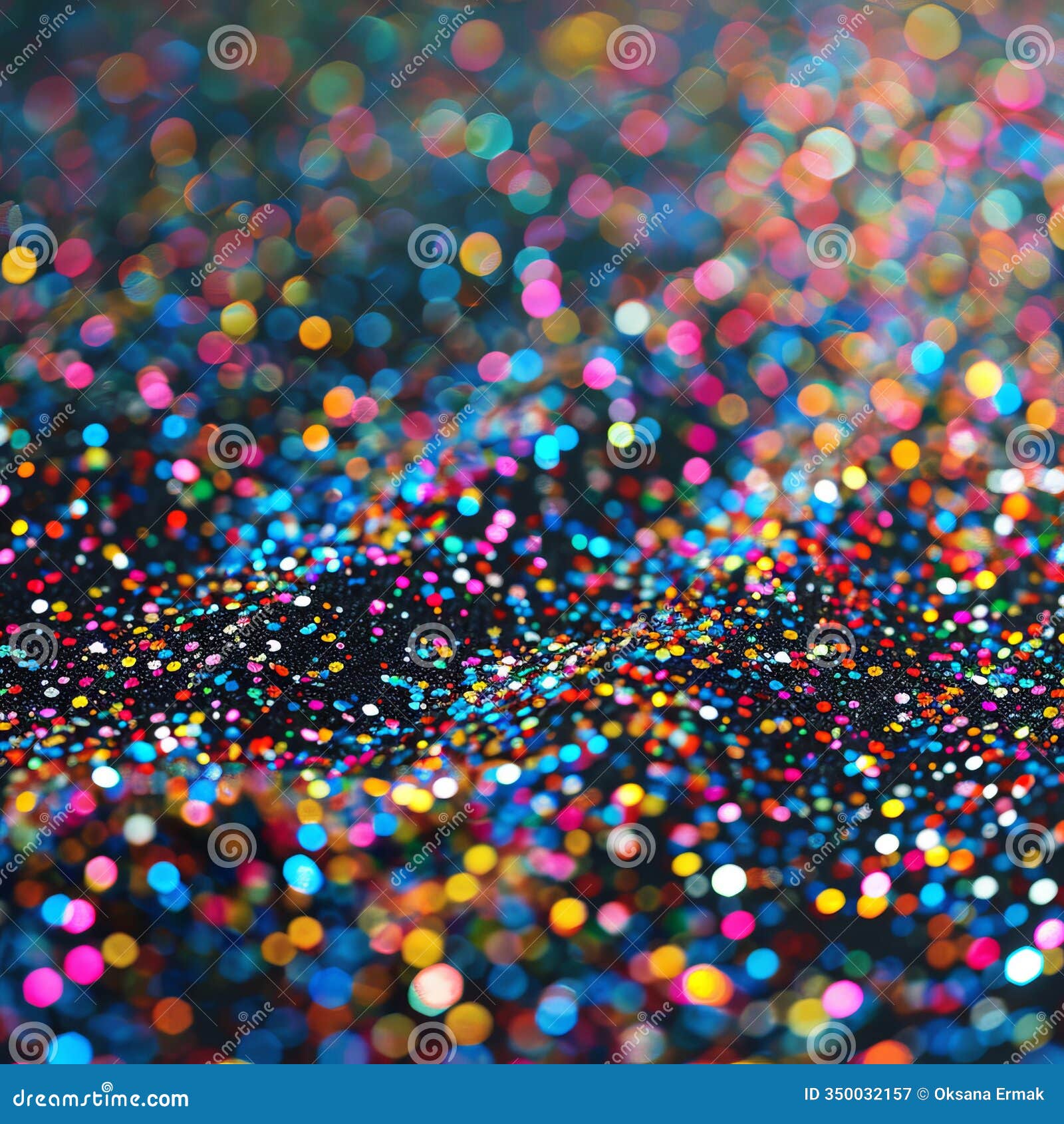 Flying Particles and Sprinkles Background, Exploding Confetti, Shiny ...