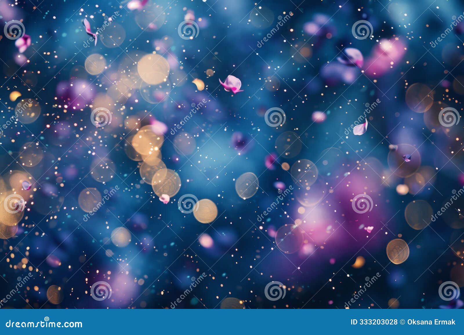 Flying Particles and Sprinkles Background, Exploding Confetti, Shiny ...