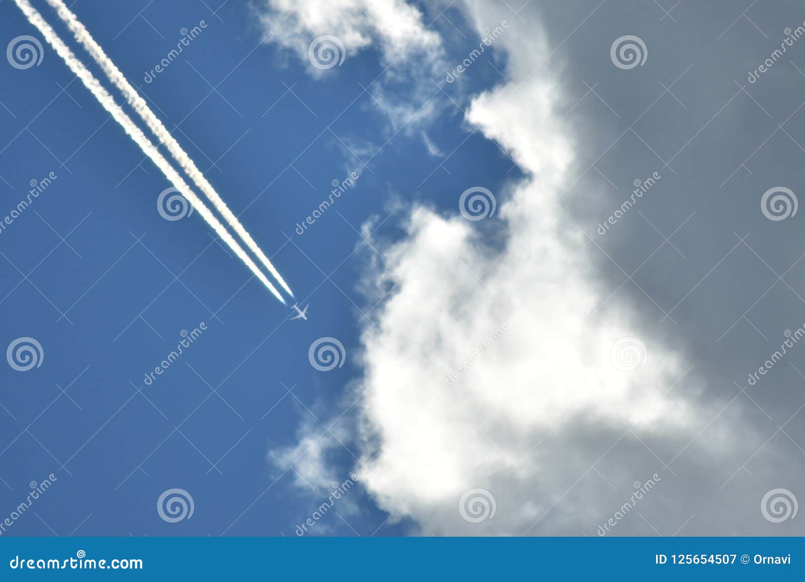 Flying Plane Texture Background On Blue Sky Background Royalty-Free ...