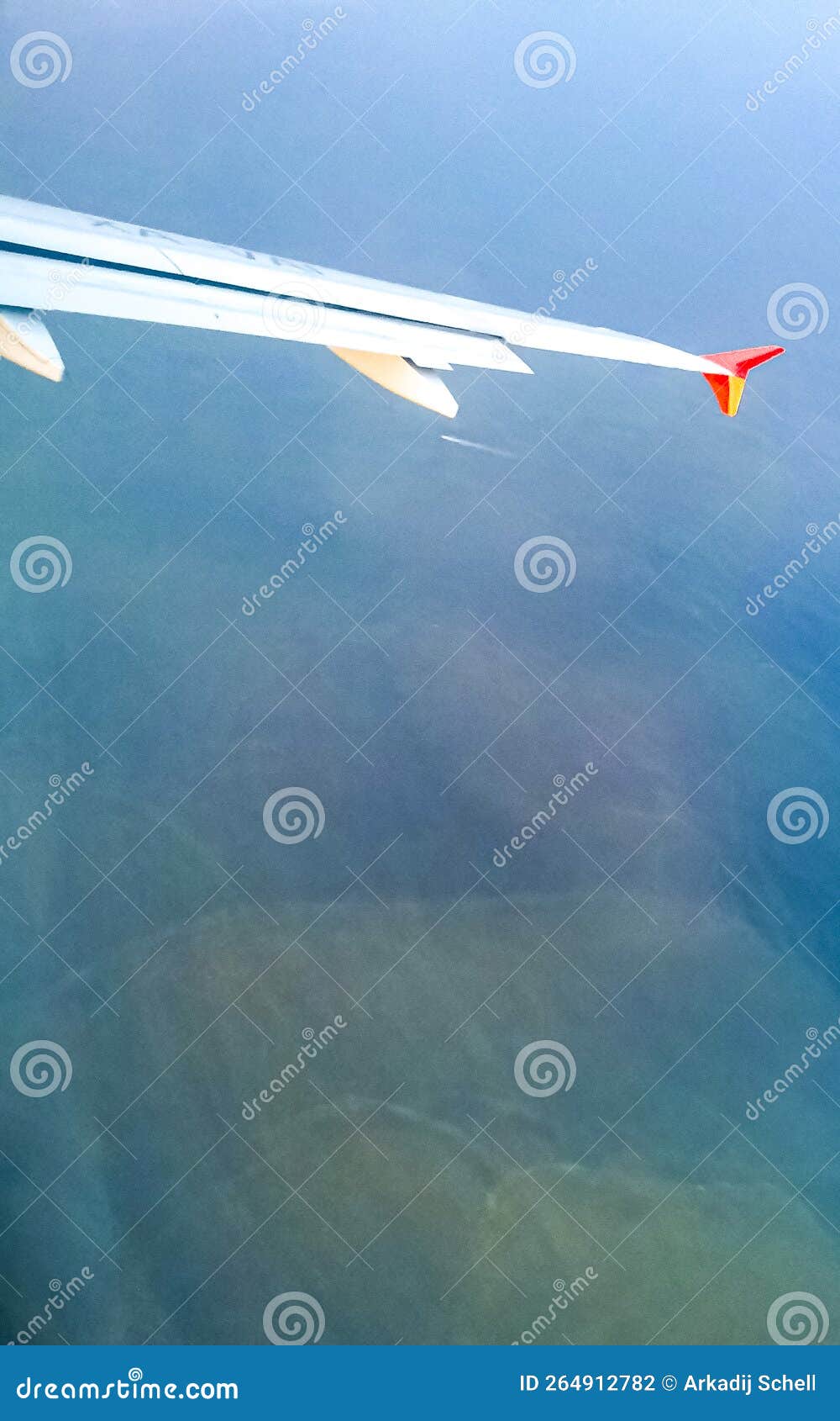 Flying in Plane Over Coast of Oaxaca Mexico Stock Photo - Image of view ...