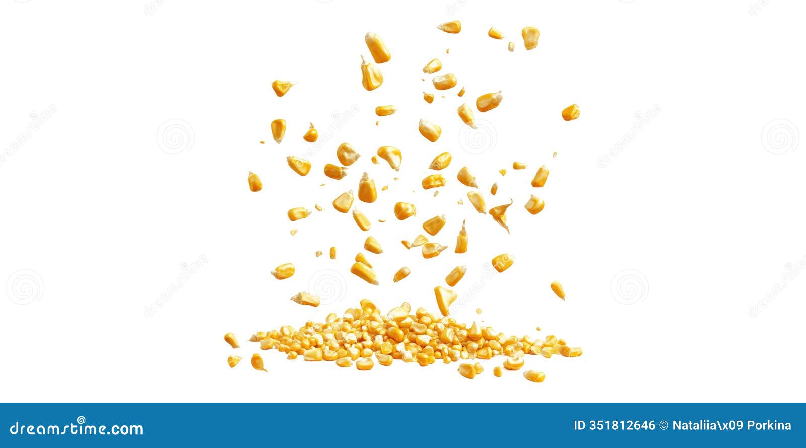 Flying Popcorn, Film Clapper Board And Phone Isolated On Black ...