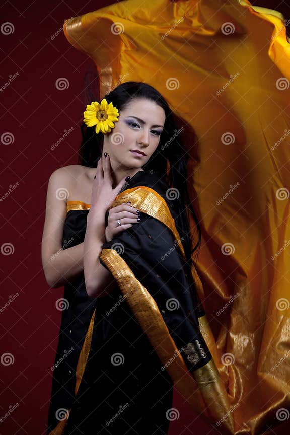 Flying portrait stock image. Image of white, hair, sensual - 19414243