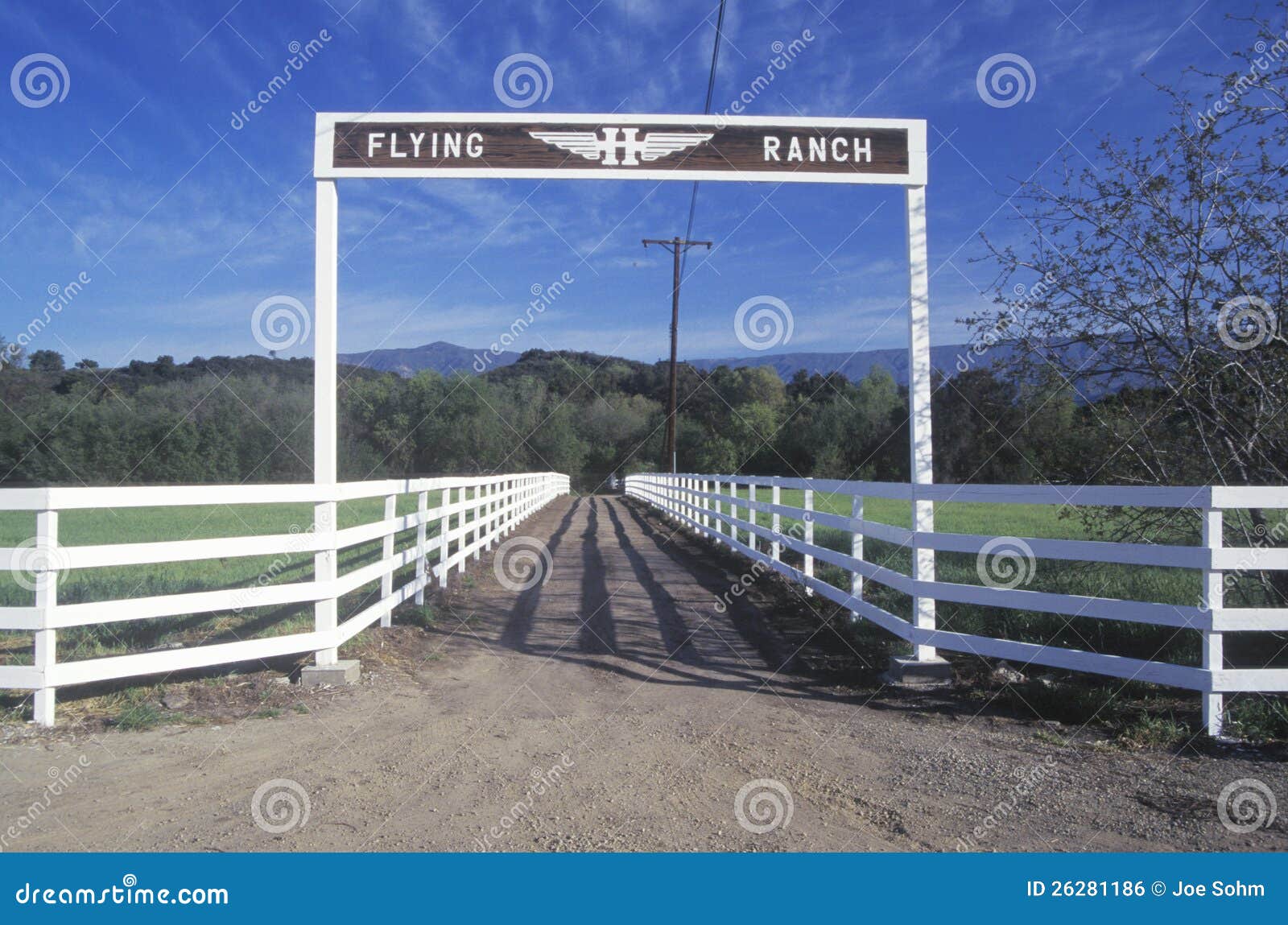 Flying Ranch editorial photo. Image of ranch, names, united - 26281186