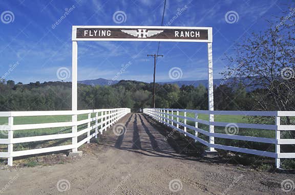 Flying Ranch editorial photo. Image of ranch, names, united - 26281186