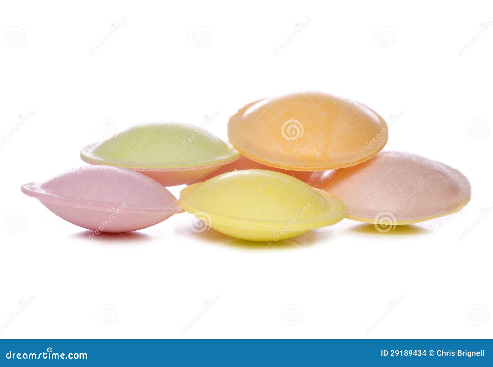 Flying Saucer Sweets Cutout Stock Photo - Image of sweets, orange: 29189434