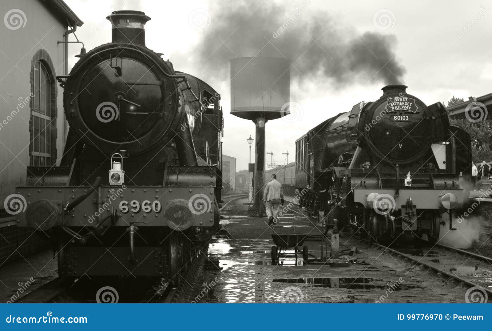 Steam Train West Somerset Railway Stock Photos - Free & Royalty-Free ...