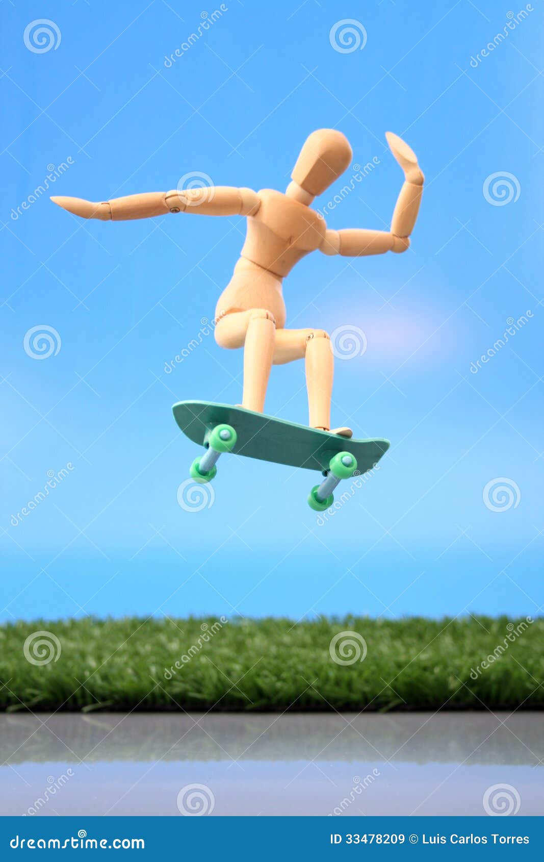 Flying skate stock image. Image of green, plastic, radical - 33478209