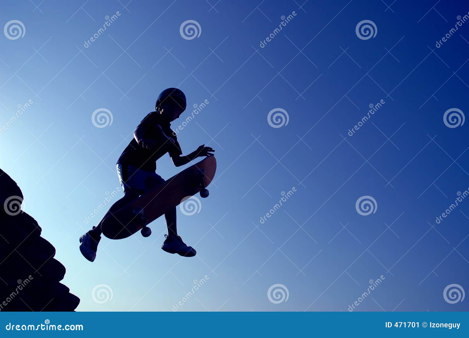 Flying Skateboard stock image. Image of skate, athletic - 471701