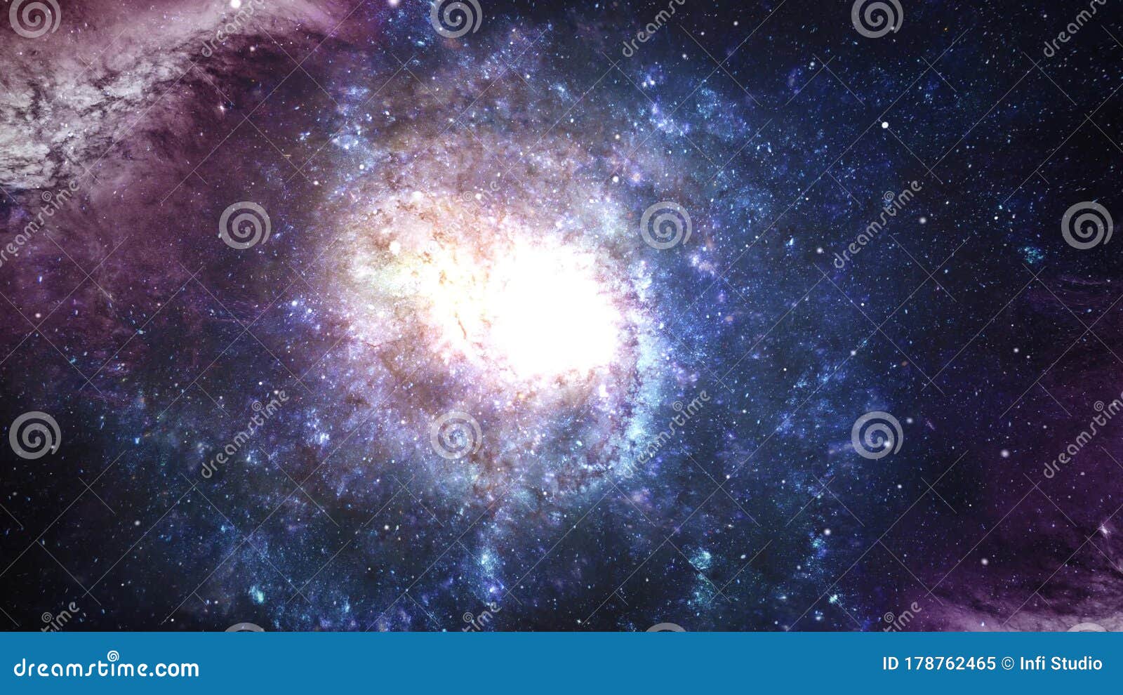 Flying through Space Passing Stars 4K Loop Animation Stock Video ...