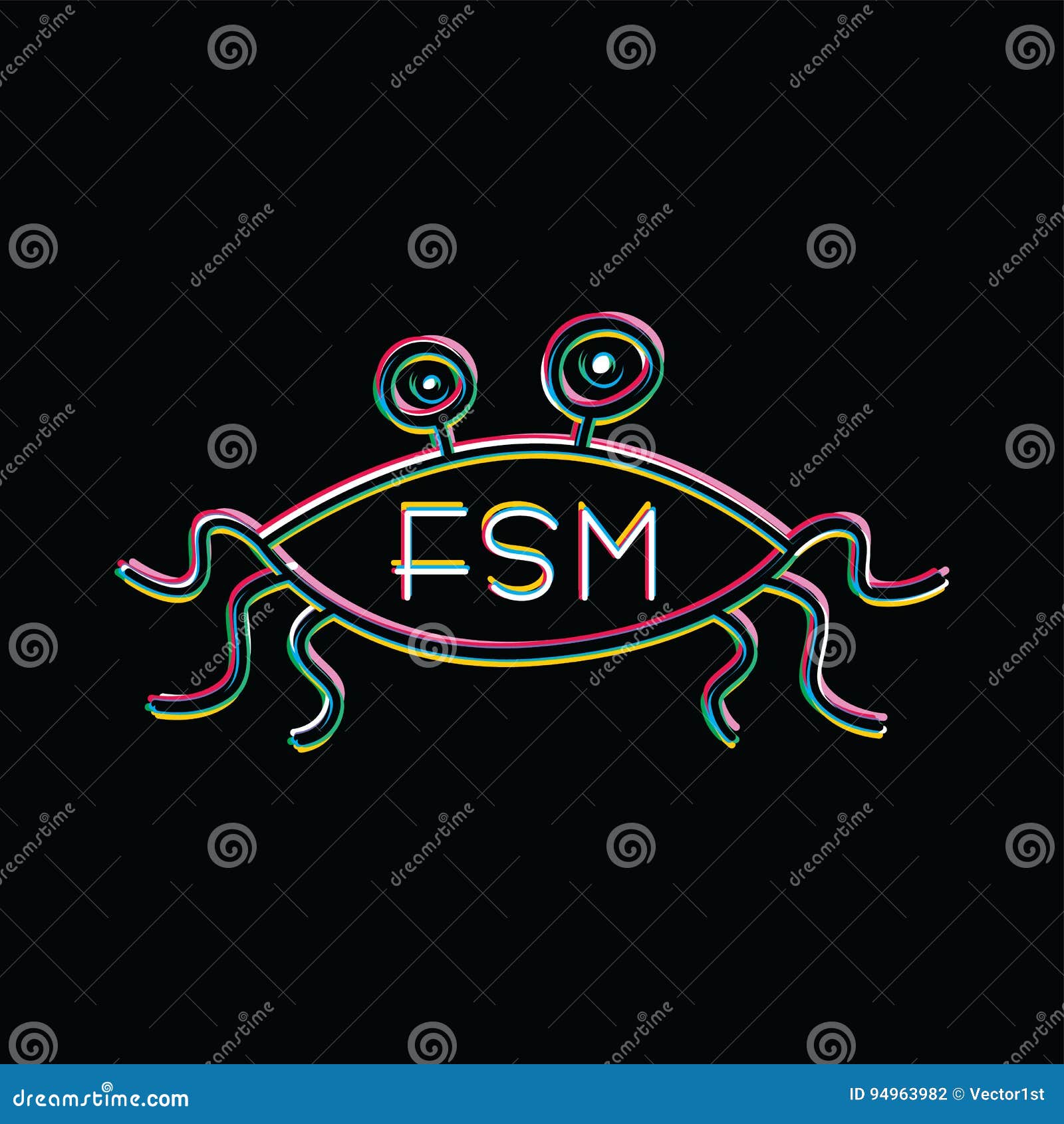 Flying Spaghetti Monster Logo