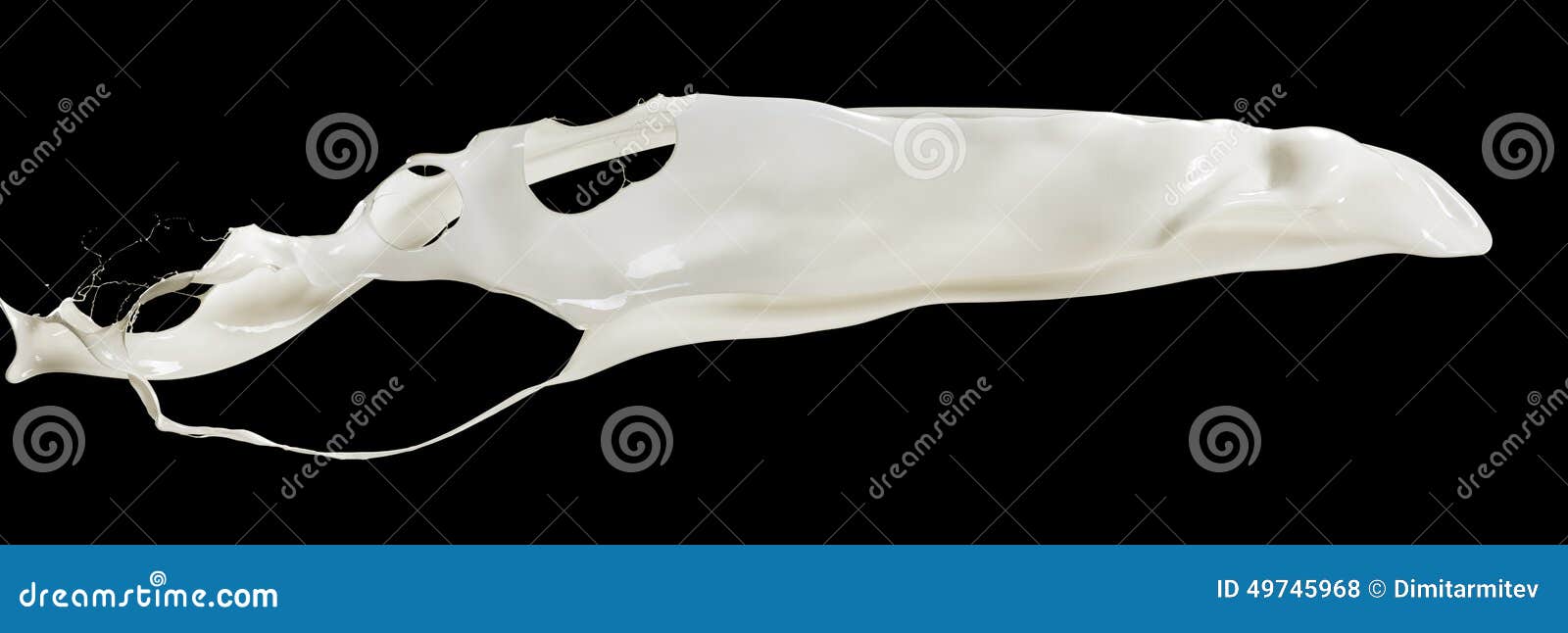 Flying splashing milk stock photo. Image of healthy, clean - 49745968