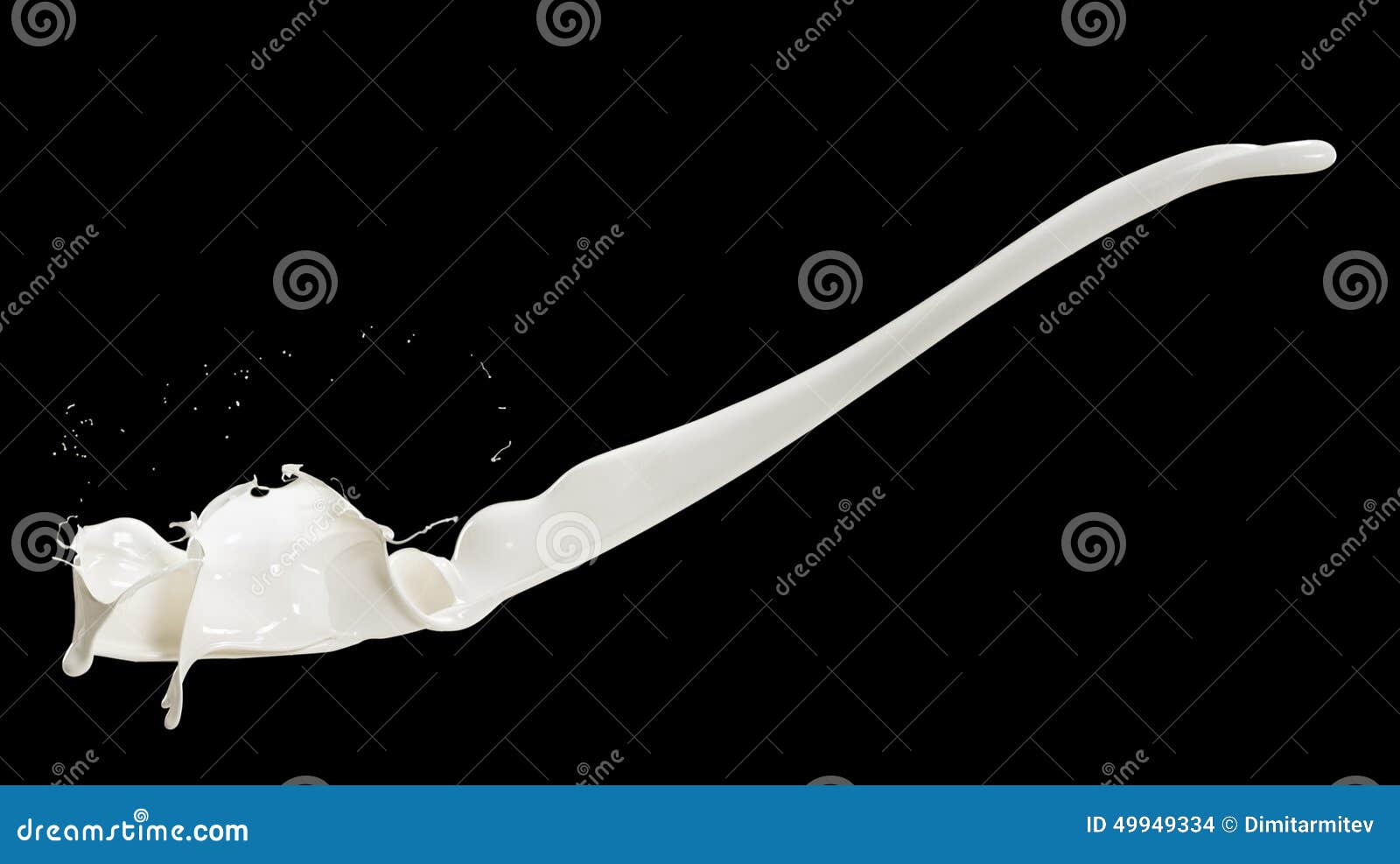 Flying splashing milk stock photo. Image of clean, food - 49949334