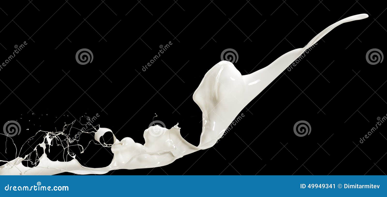 Flying splashing milk stock image. Image of bubble, drink - 49949341