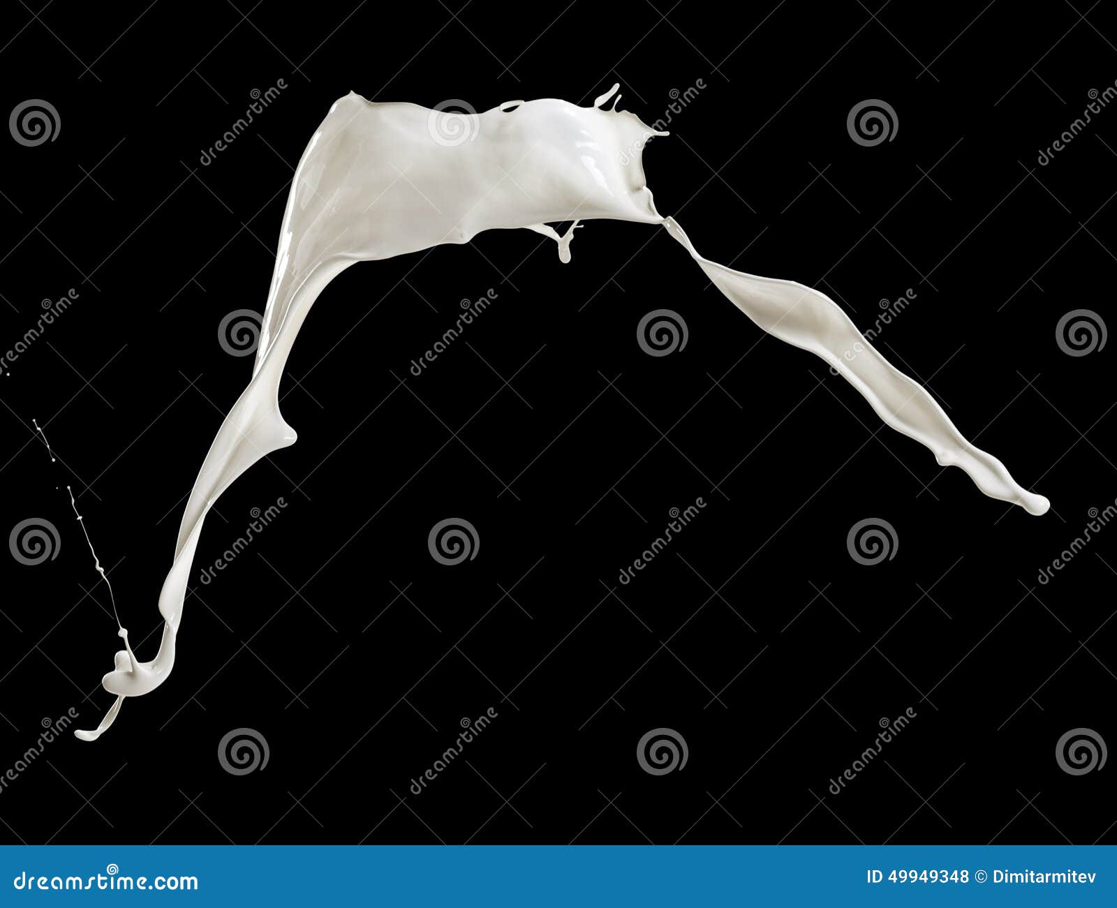 Flying splashing milk stock photo. Image of abstract - 49949348