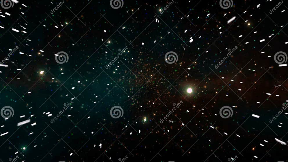 Flying through Star. 3D Rendering. Stock Illustration - Illustration of ...